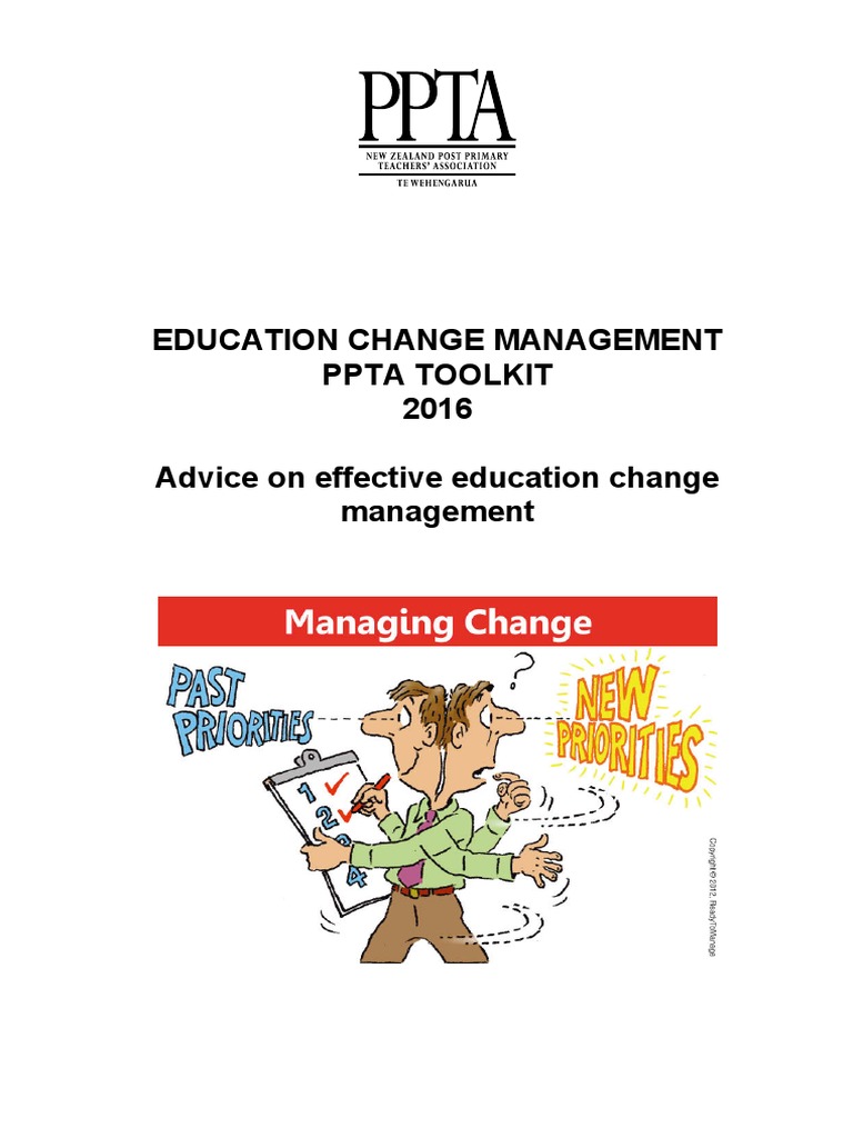 Change Management Toolkit 2016 | PDF | Educational Technology | Evaluation