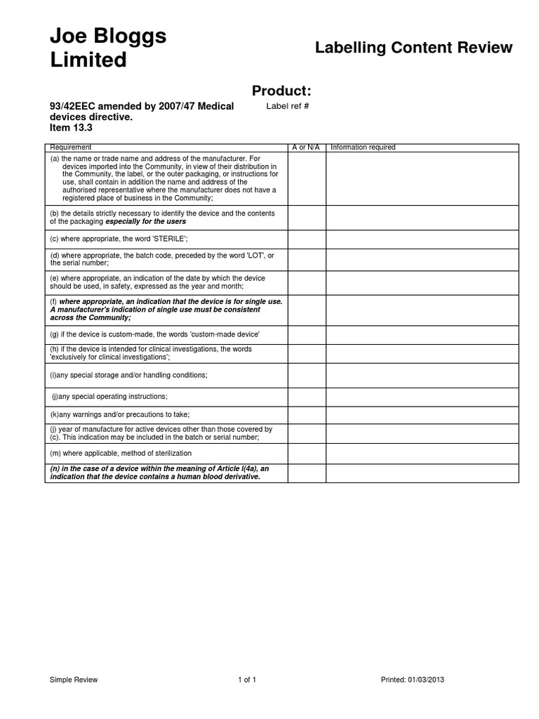 Simple Review PDF | PDF