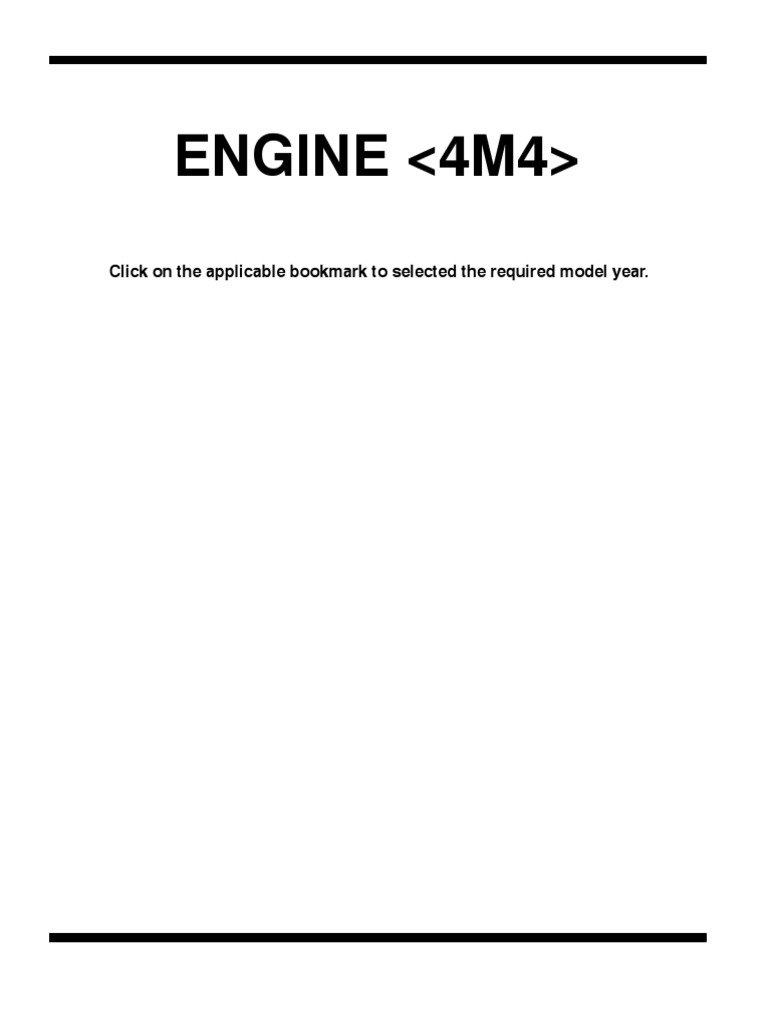 4m4 Engine | PDF | Belt (Mechanical) | Nut (Hardware)