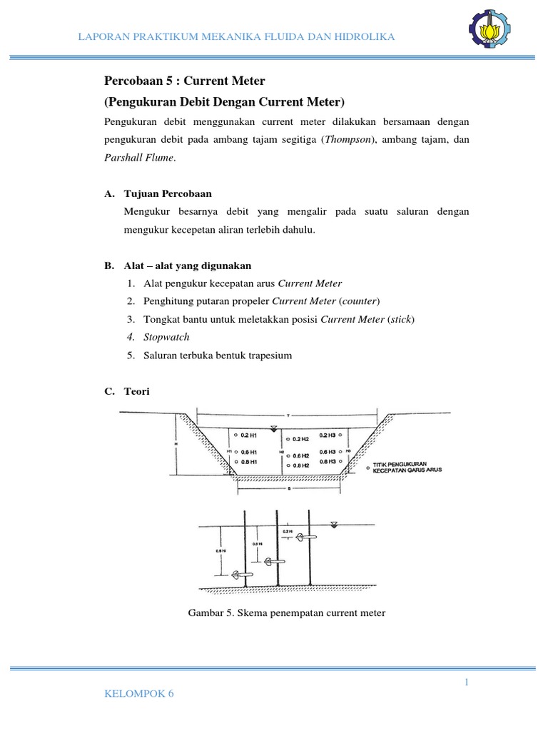 Current Meter | PDF | Sains & Matematika