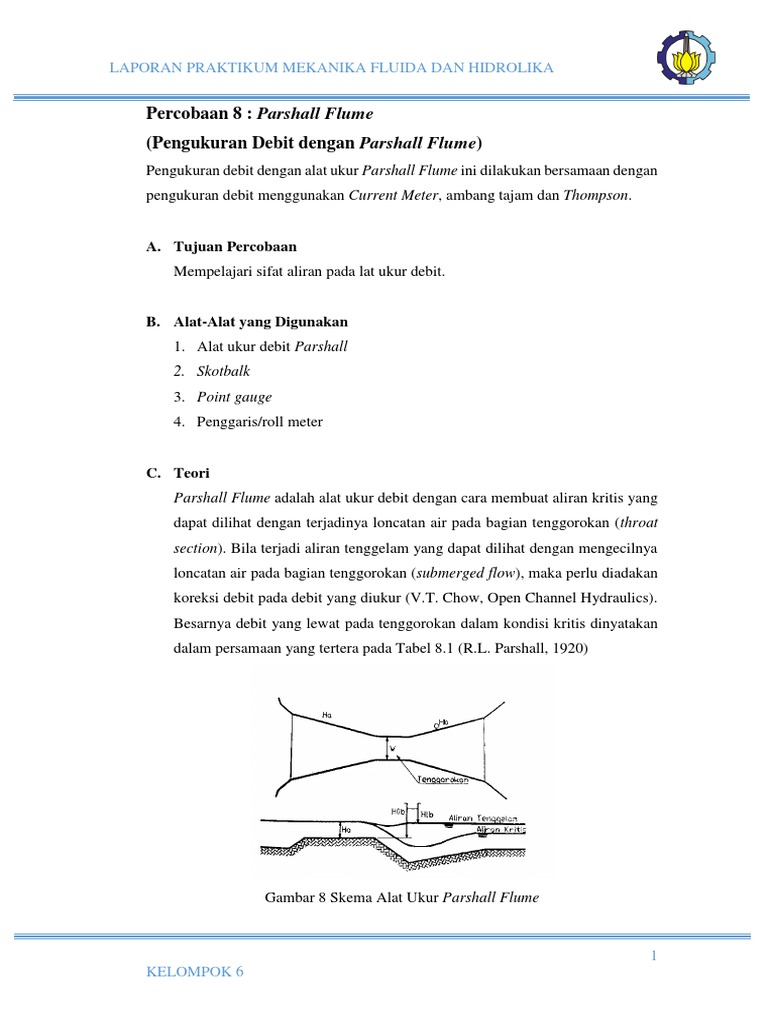 Parshall Flume | PDF