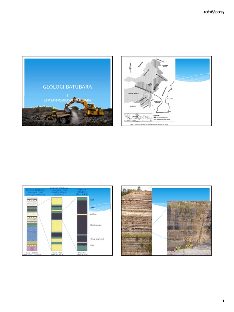 5 Lapisan Pembawa Batubara | PDF