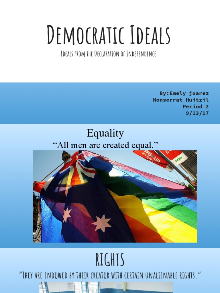 Democratic Ideals | PDF