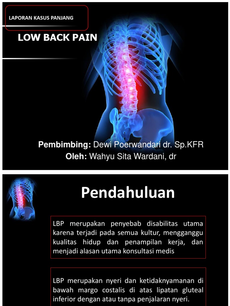 Long Case LBP Why | PDF | Nyeri Punggung | Detak Jantung