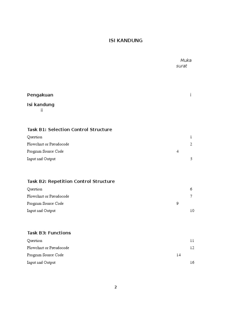 Programming Control Structures Explained | PDF