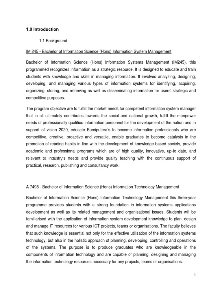 Uitm Assignment | PDF | Information System | Information Technology