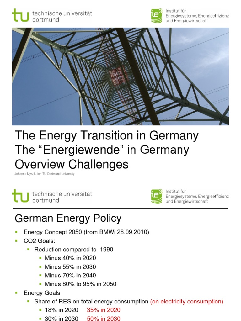 Transition Energiewende | PDF | Electrical Grid | Energy Storage