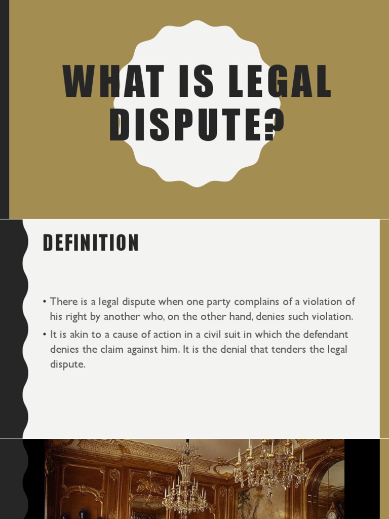 Understanding Legal Disputes and Bar Exam Tips | PDF
