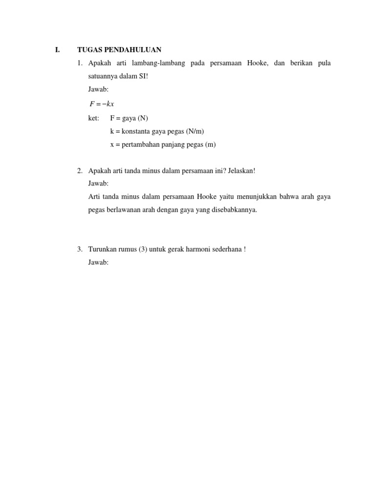 Tugas Pendahuluan M3 | PDF