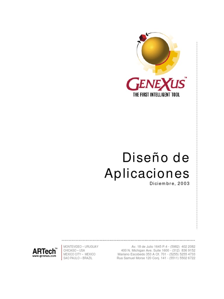 Tutorial GeneXuS | PDF | Objeto (informática) | Bases de datos