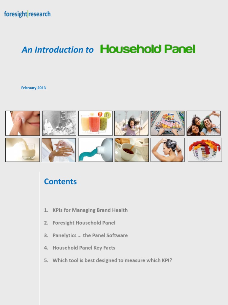 Introduction To Household Panel | PDF | Brand | Marketing