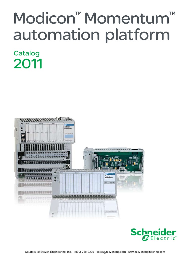 45 Modicon Momentum Platform | PDF | Programmable Logic Controller | Automation