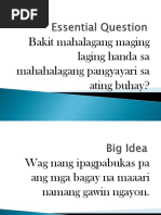 Pamantayan Pagsasatao | PDF