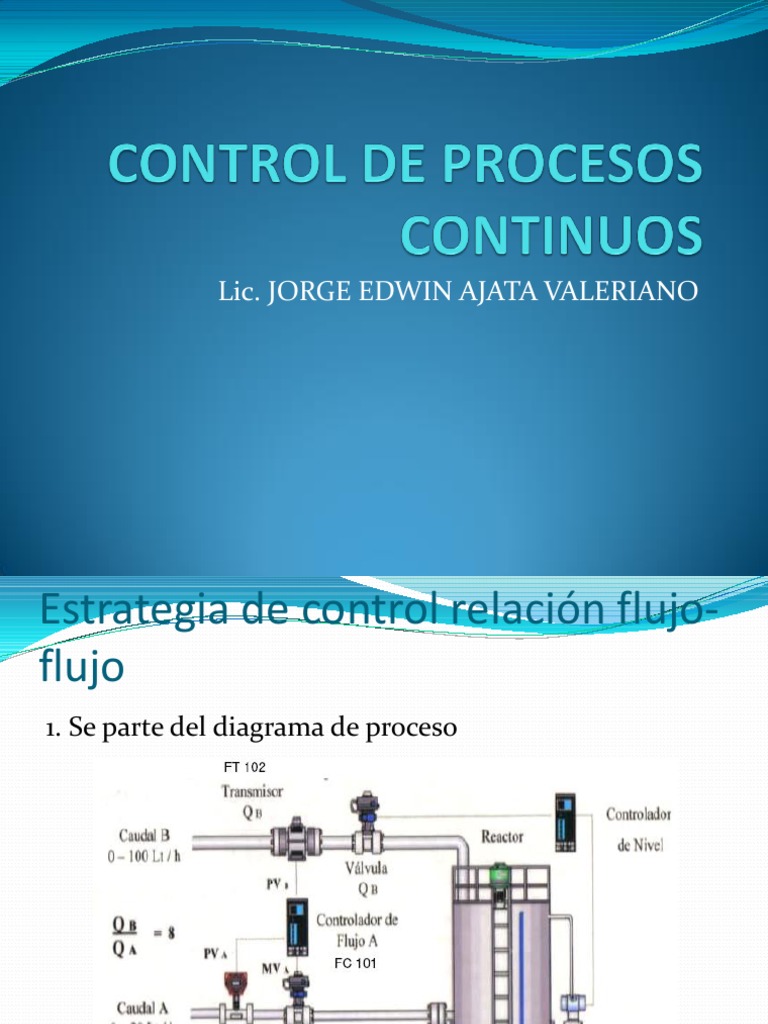 Control de Procesos Continuos | PDF | Ingeniería mecánica | Science