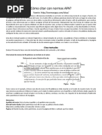 Resena Literaria Norma Apa | PDF | Estilo apa | Comillas