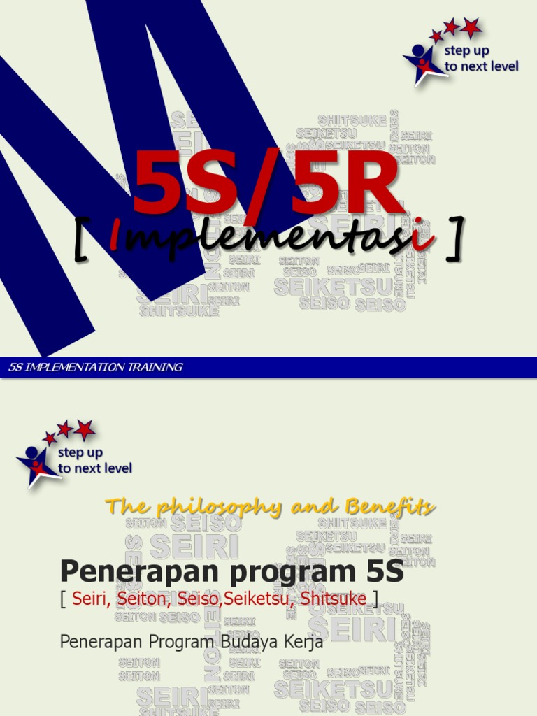 5S 5R Kaizen Konsep Pelatihan | PDF | Karier & Perkembangan | Komputer