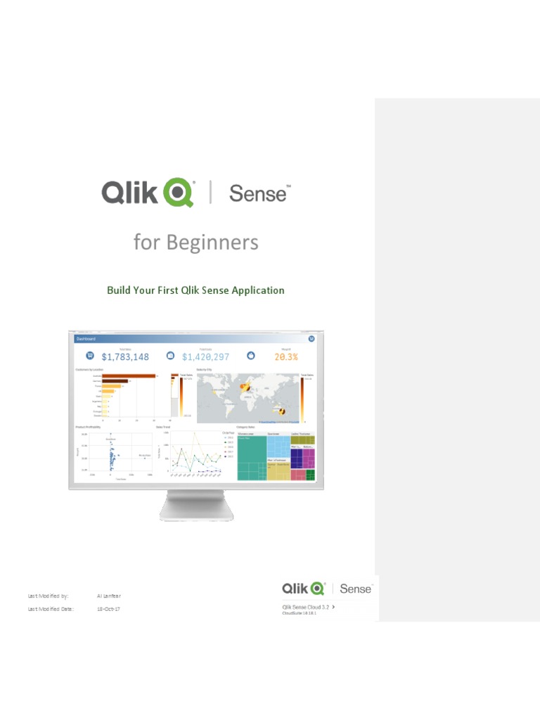 Qlik Sense Workshop Instruction 3.2 Final | PDF | Cloud Computing ...