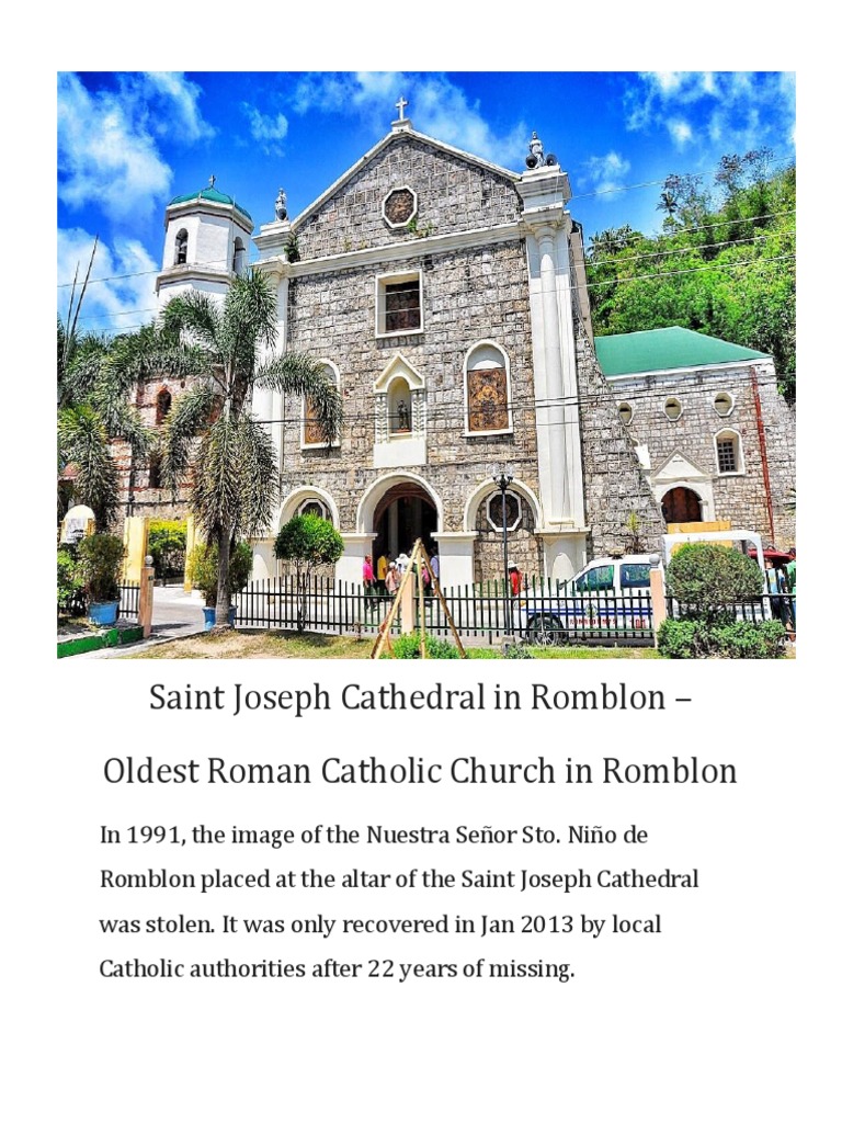 Saint Joseph Cathedral in Romblon – Oldest Roman Catholic Church in Romblon