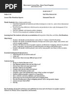 Mini-Zine: The Elements of Art | PDF