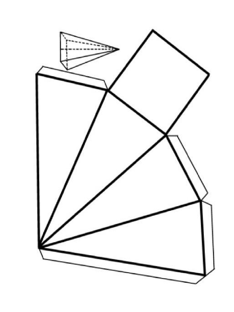 Piramide Cuadrangular-Construccion | PDF