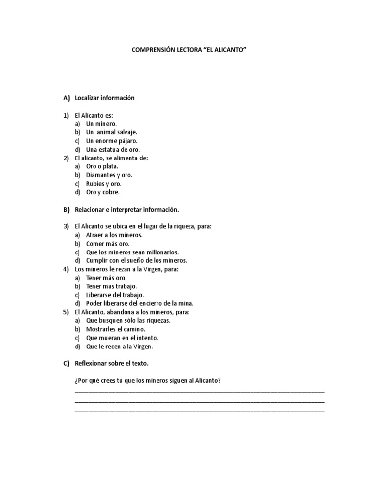 Comprensión del Mito del Alicanto | PDF