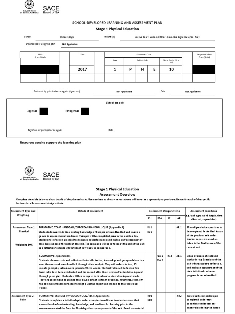 European Handball Skills Assessment Plan | PDF | Heart | Heart Rate