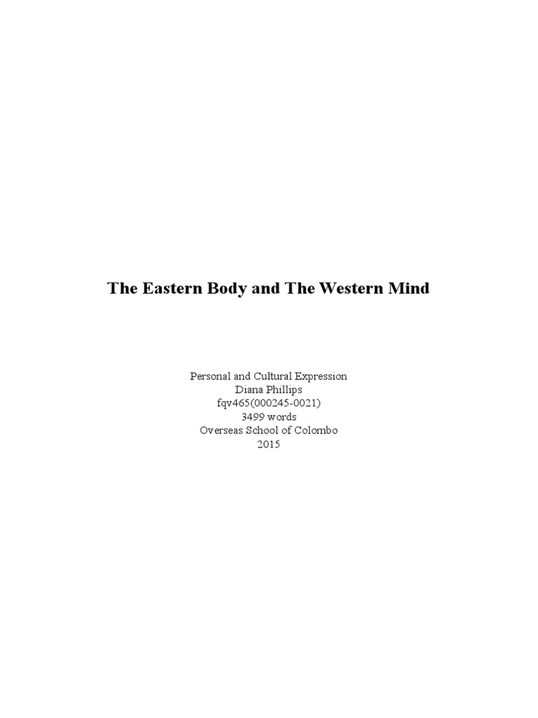 IB 7 Personal Project Report: Personal and Cultural Expression | PDF ...