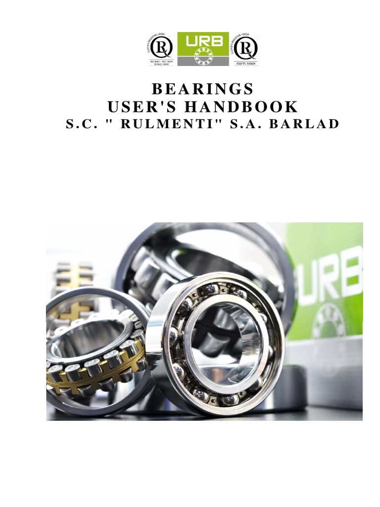 Bearings Users Handbook | PDF | Bearing (Mechanical) | Axle