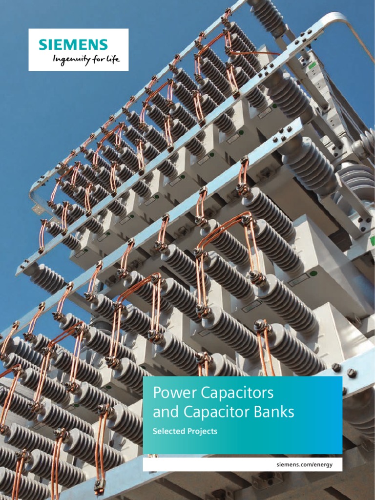 Power Capacitors Capacitor and Banks - en PDF | PDF | High Voltage ...