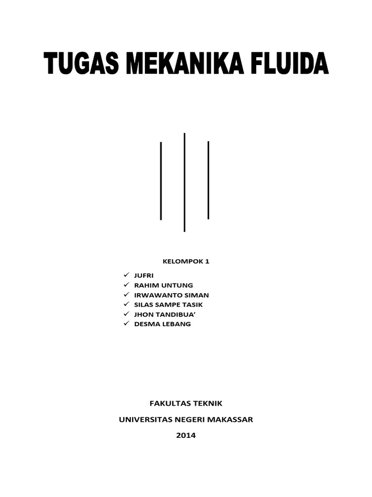 Mekanika Fluida | PDF | Metode & Bahan Ajar | Sains & Matematika