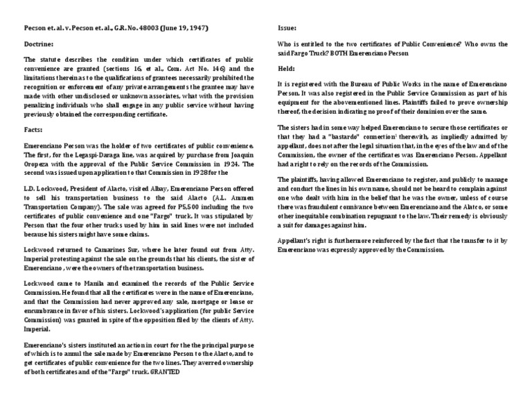 38 Pecson-vs-Pecson | PDF | Civil Law (Common Law) | Virtue