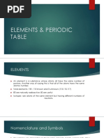 Grade 8 - Elements | PDF | Chemical Elements | Periodic Table