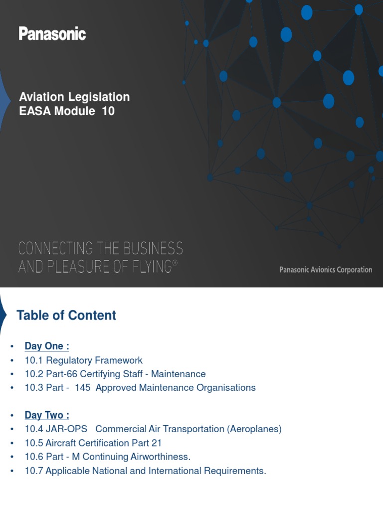 Module 10 Aviation Legislation Presentation Day 14 and 15 PDF | PDF ...