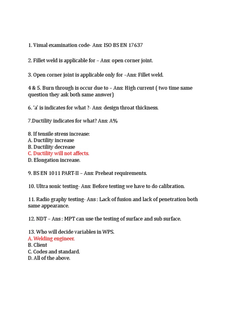 Twi Cswip 3.1 Set-4b | PDF | Welding | Construction
