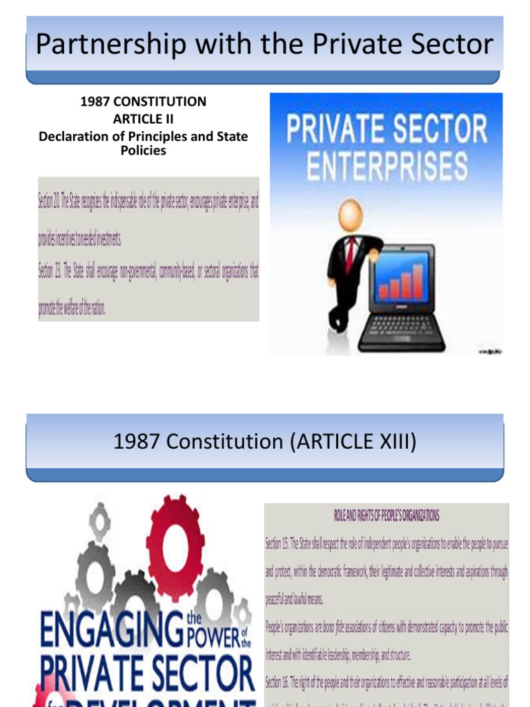 Private Sector Partnership in Local Governance | PDF | Non Governmental ...