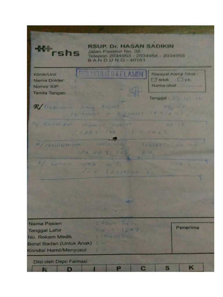 Skrining Resep | PDF