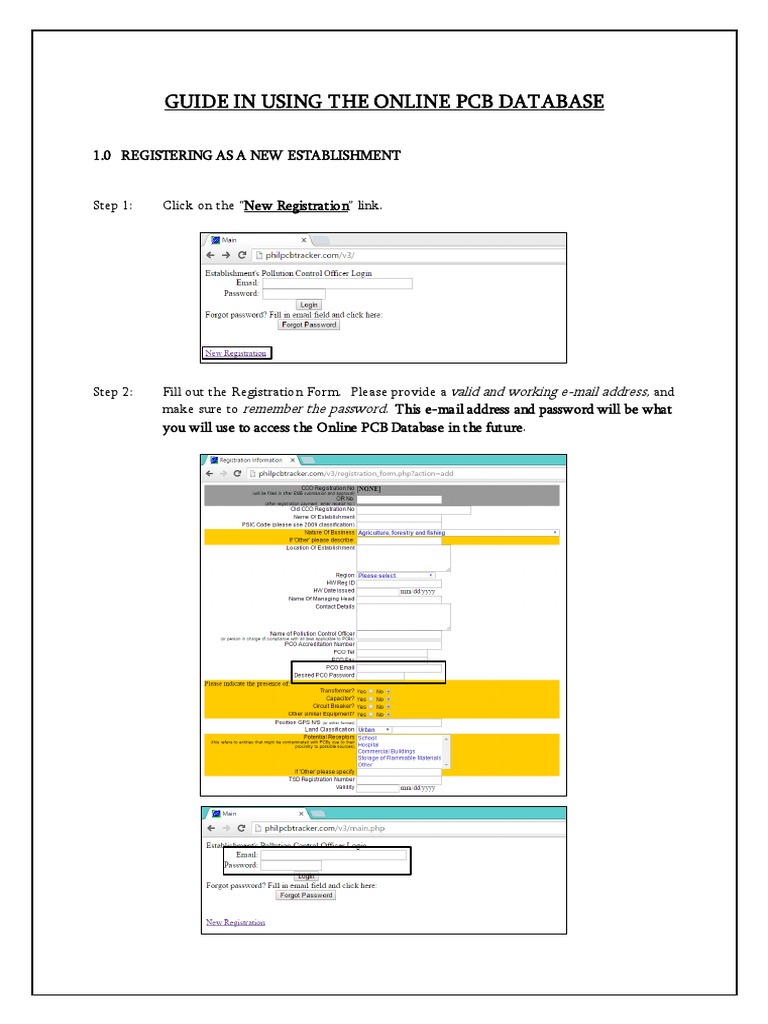 Comprehensive Guide to Registering and Submitting PCB Inventory and ...