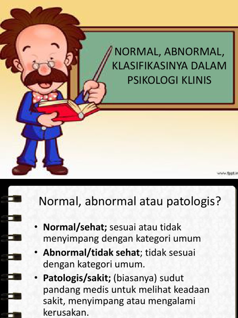 3 Konsep Normal Dan Abnormal Klasifikasi Gangguan Jiwa | PDF ...