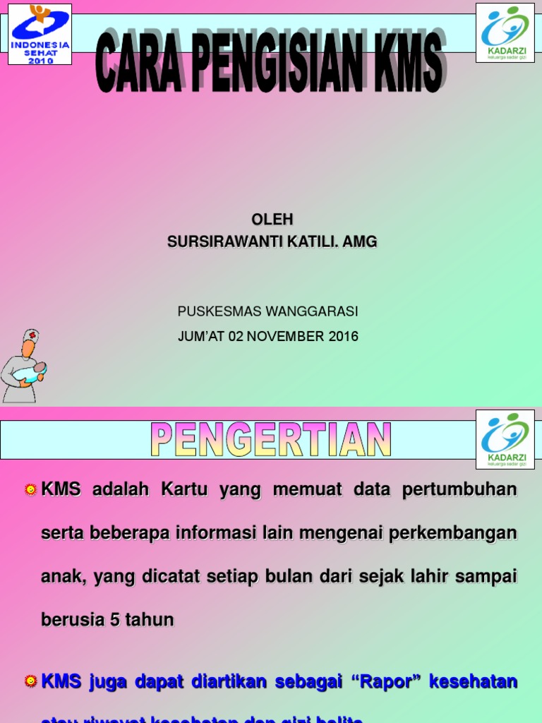 Cara Pengisian Kms | PDF