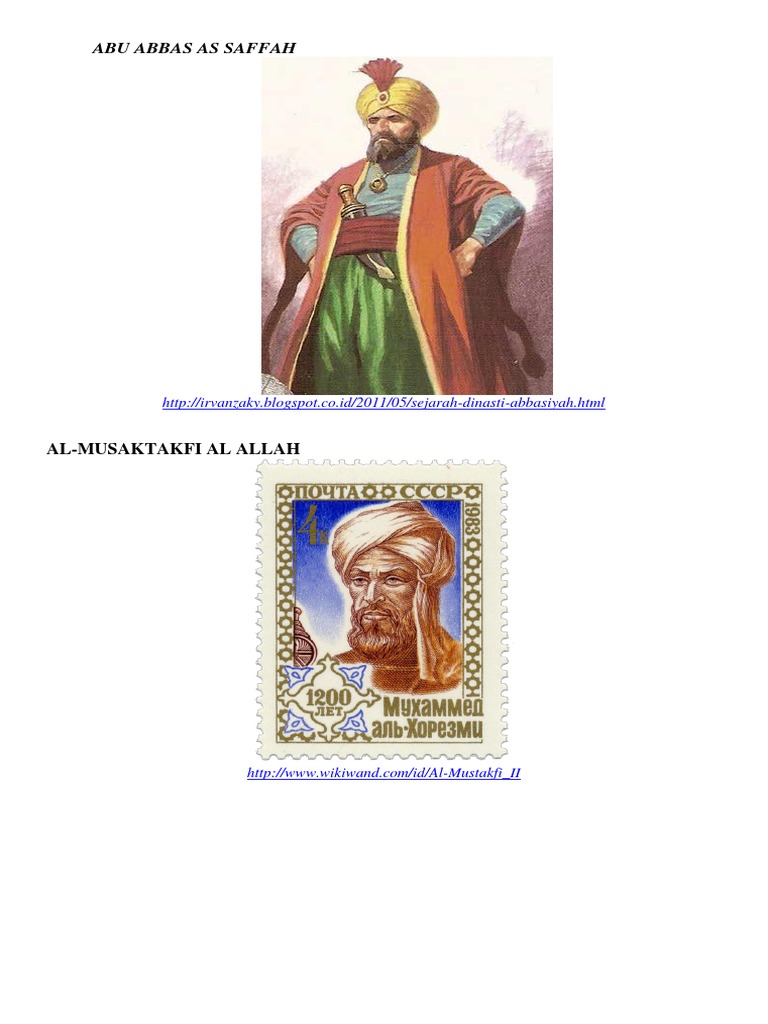 Abu Abbas As Saffah | PDF