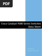 c9300 24t e Datasheet | PDF | Network Switch | Ethernet