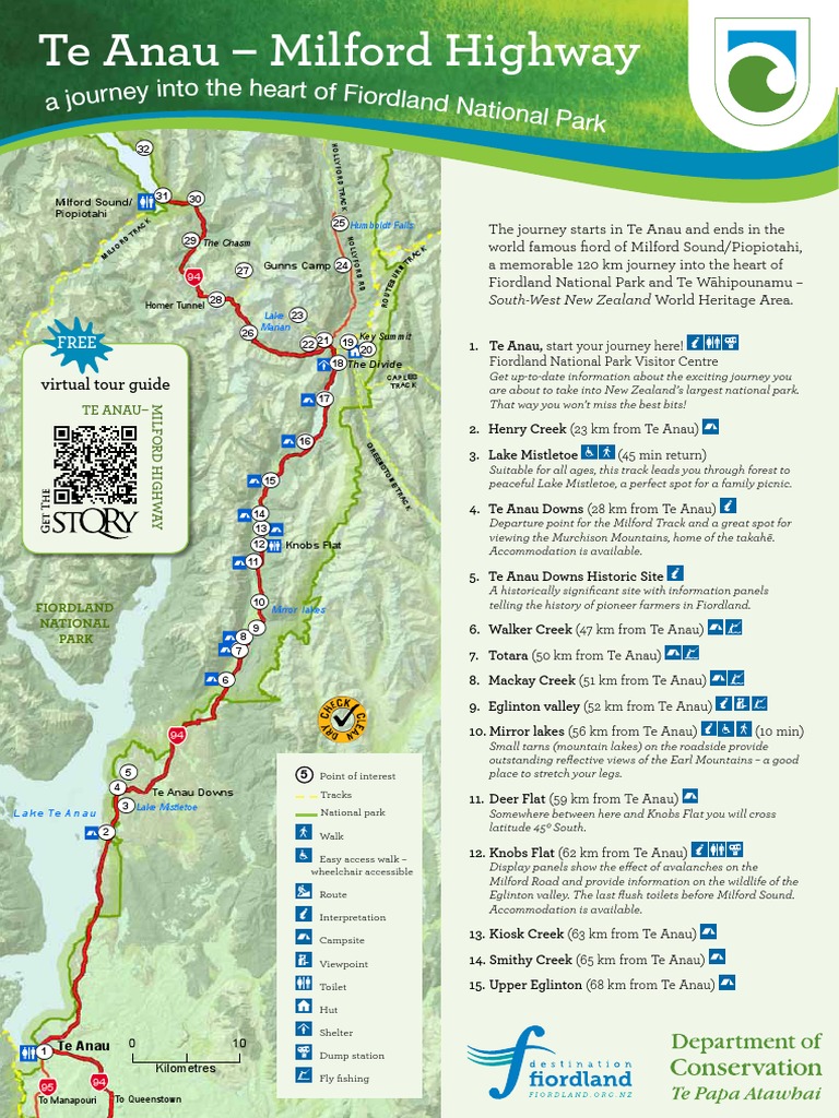 Milford Road Map New | PDF | Transport | Road Transport