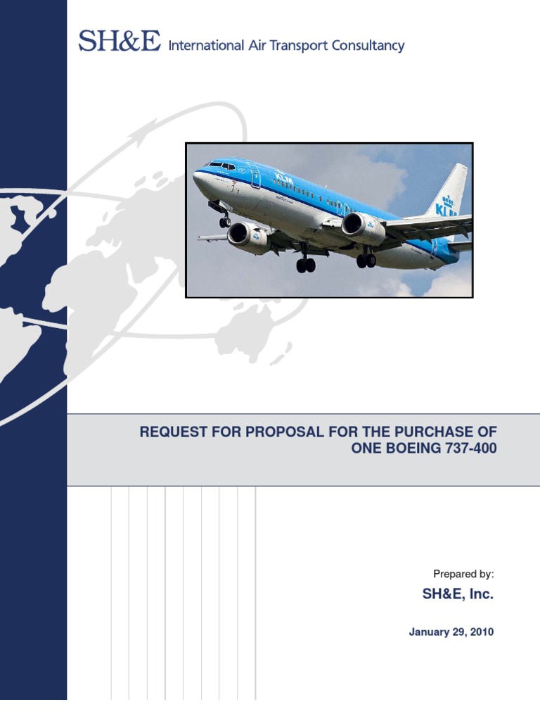 RFP 737-400 | PDF | Request For Proposal | Aerospace Engineering