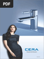 Cera Sanitaryware Catalogue 2025 | PDF | Shower | Sink