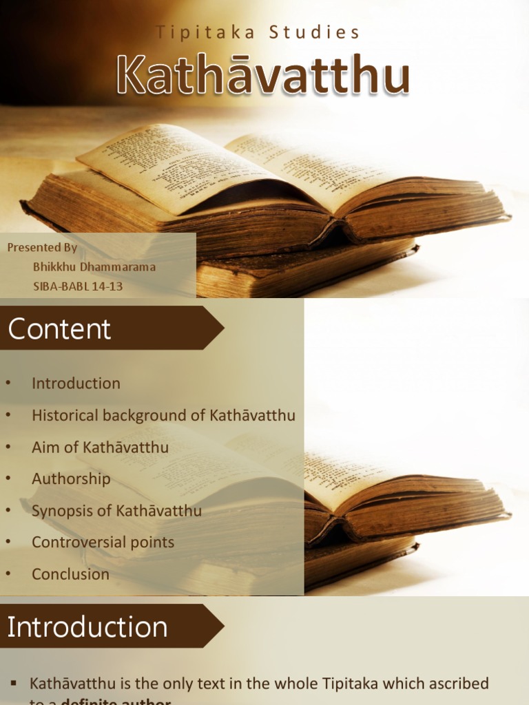 Kathavatthu | PDF | Religious Comparison | Indian Religions