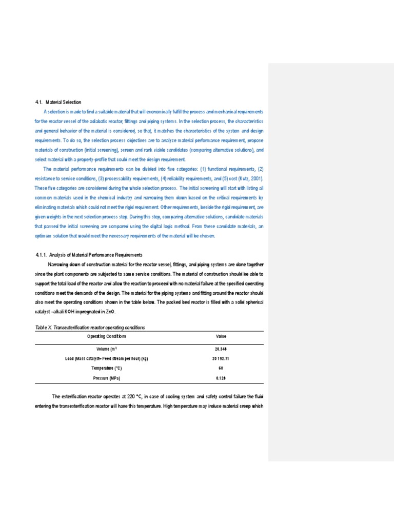 Material Selection (09302017) | PDF | Stainless Steel | Steel
