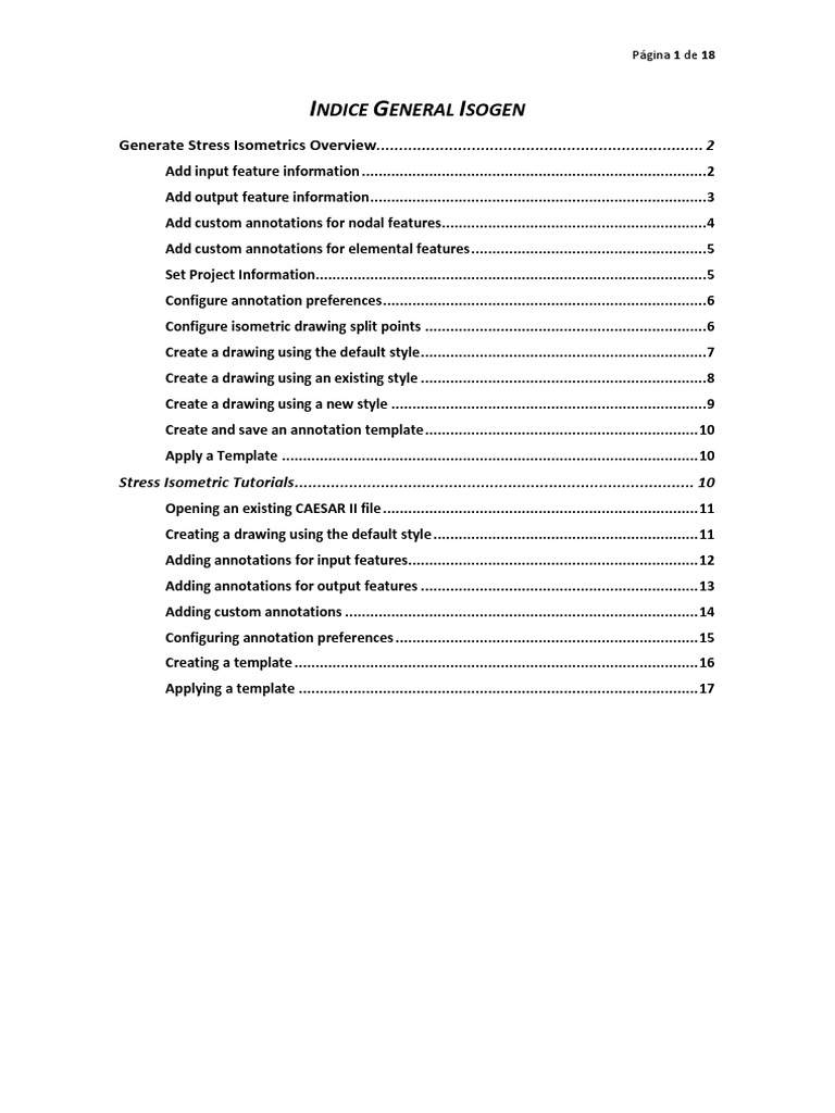 Tutorial Isogen | PDF | Annotation | Tab (Gui)
