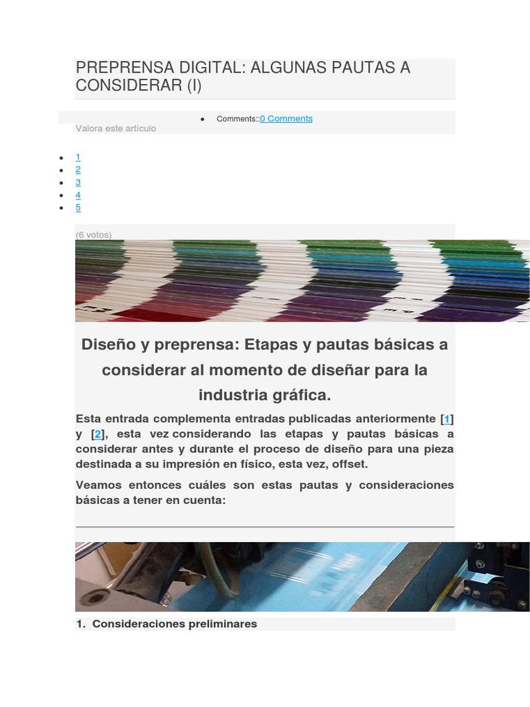 Preprensa Digital | PDF | Impresión | Diseño gráfico