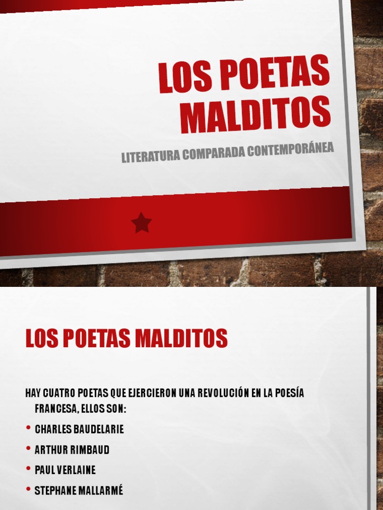 Los Poetas Malditos | PDF | Poesía francesa