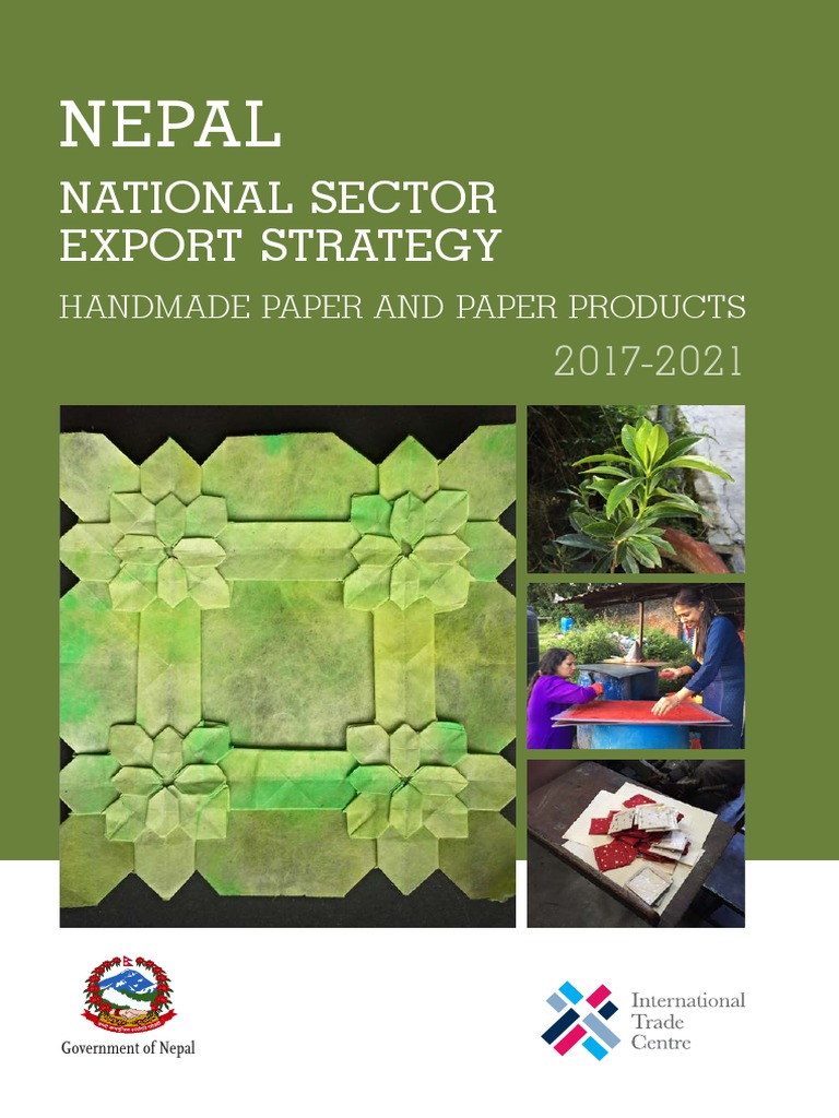 Nepal Handmade Paper Export Strategy | PDF | Strategic Management | Nepal